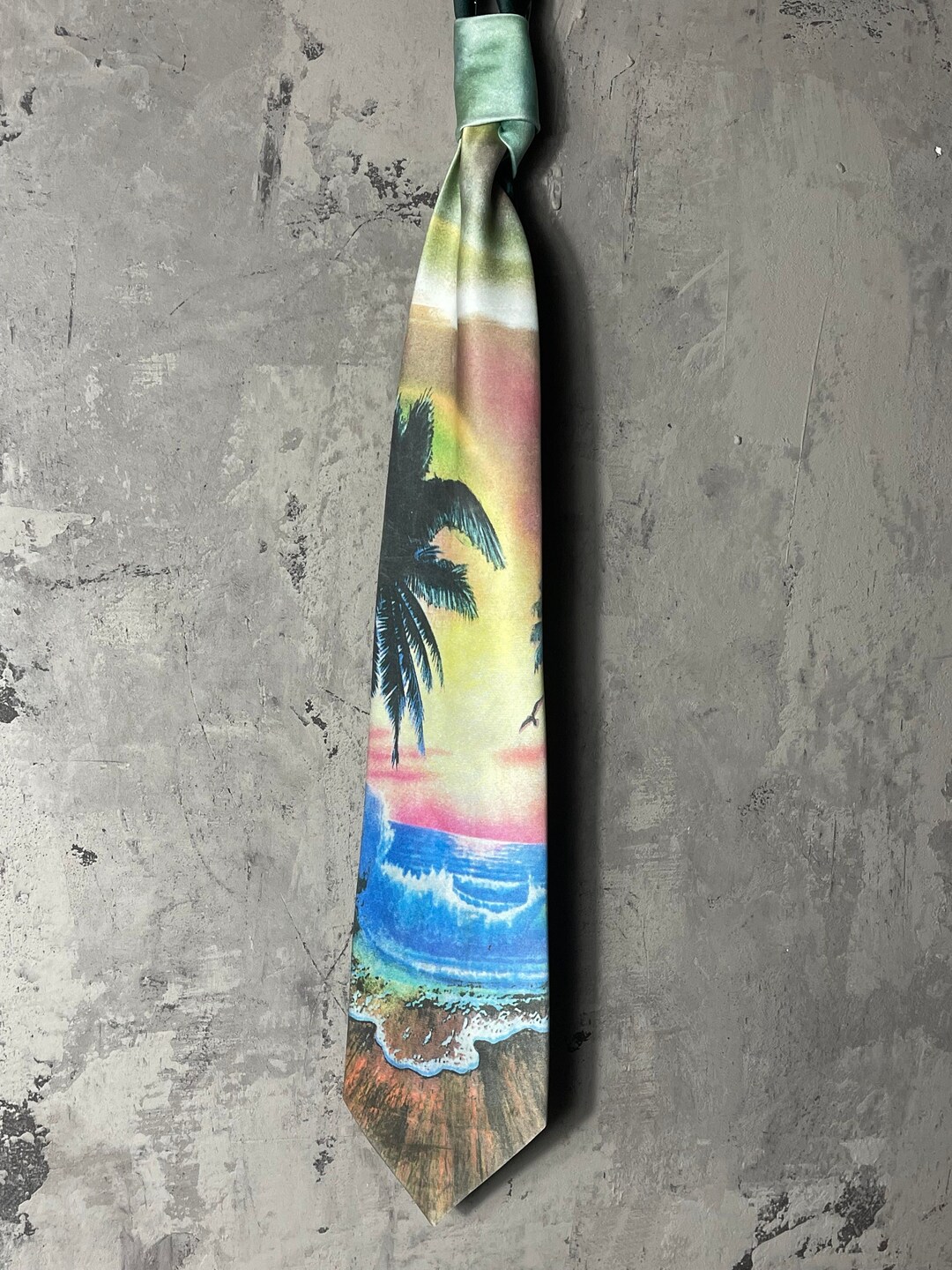 Vintage Tie Beach Paradise Island - Etsy