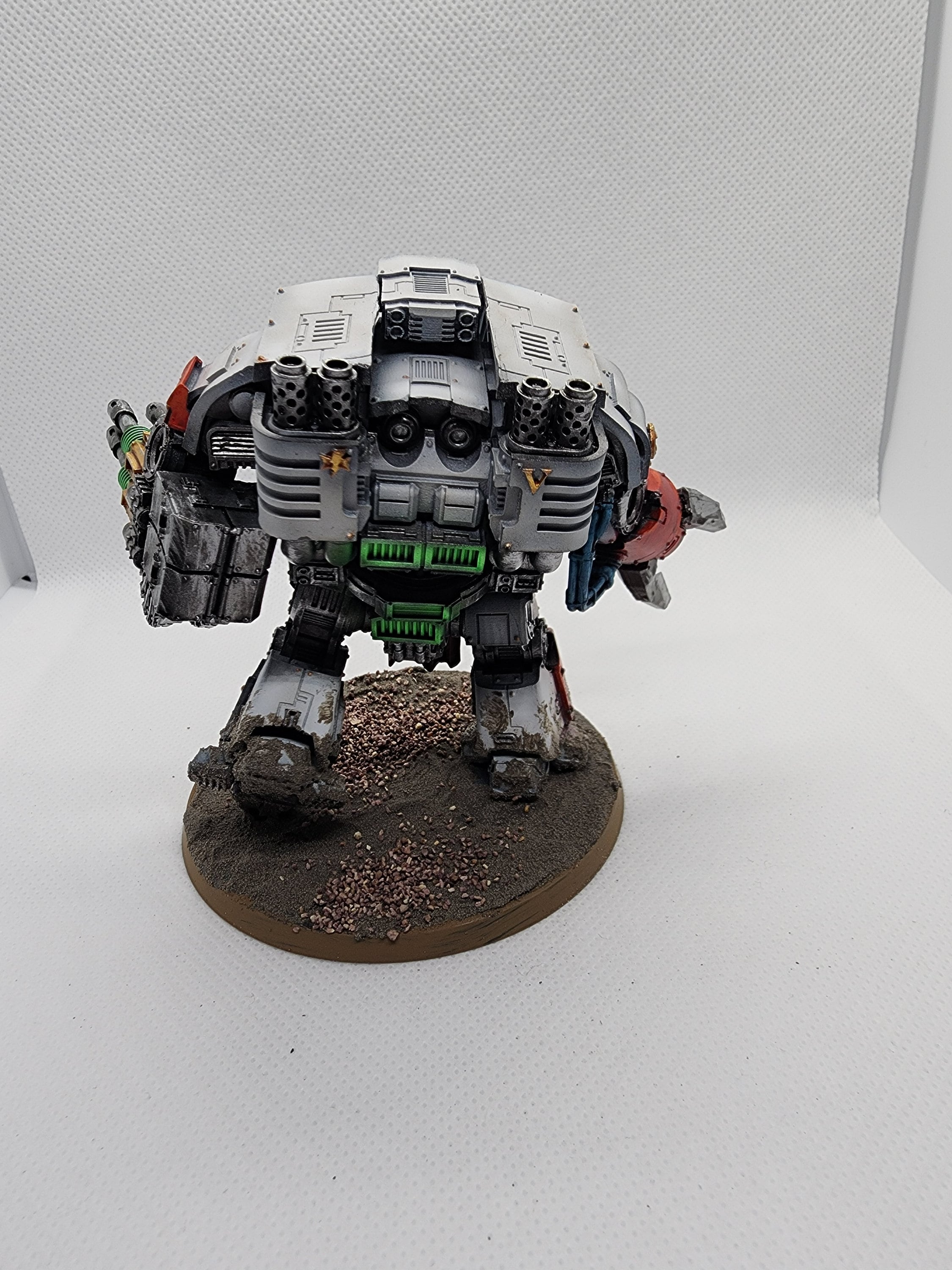 Warhammer 30k 40k White Scars FW Leviathan Dreadnought Painted Model - Etsy