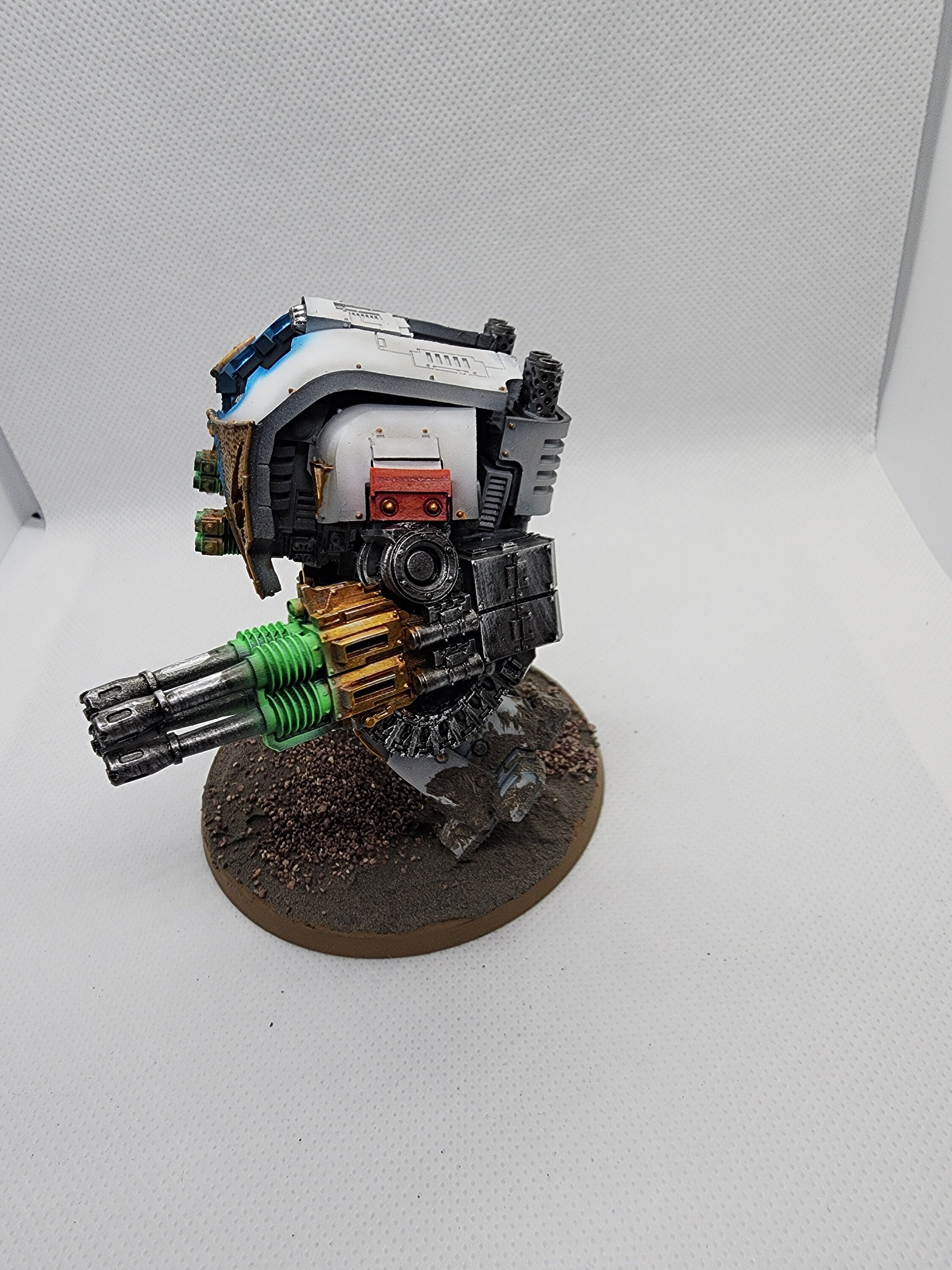 Warhammer 30k 40k White Scars FW Leviathan Dreadnought Painted Model - Etsy