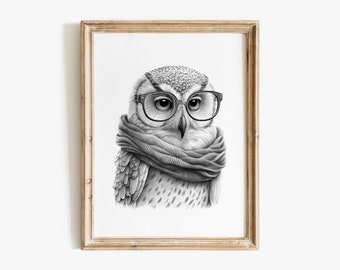 Hedwig Printable Wall Art - Etsy