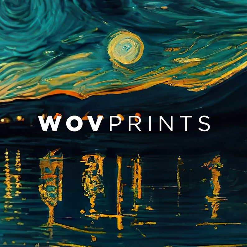 Vincent Van Gogh's the Starry Night Dog Print Yorkshire - Etsy