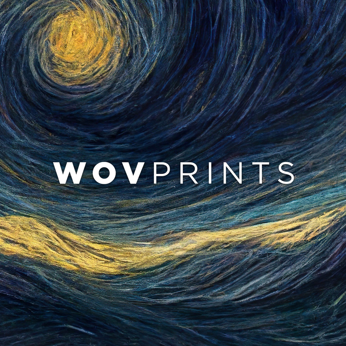 Vincent Van Gogh's the Starry Night Dog Print Dog Lover - Etsy