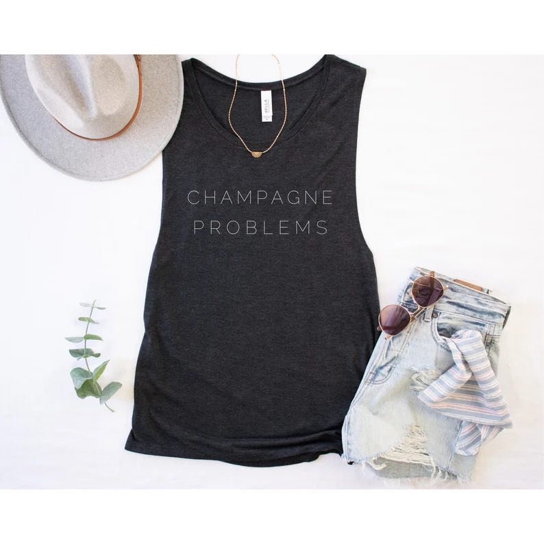 Champagne Problems Shirt Taylor Swift Tank Top Taylor Swiftie Merch ...