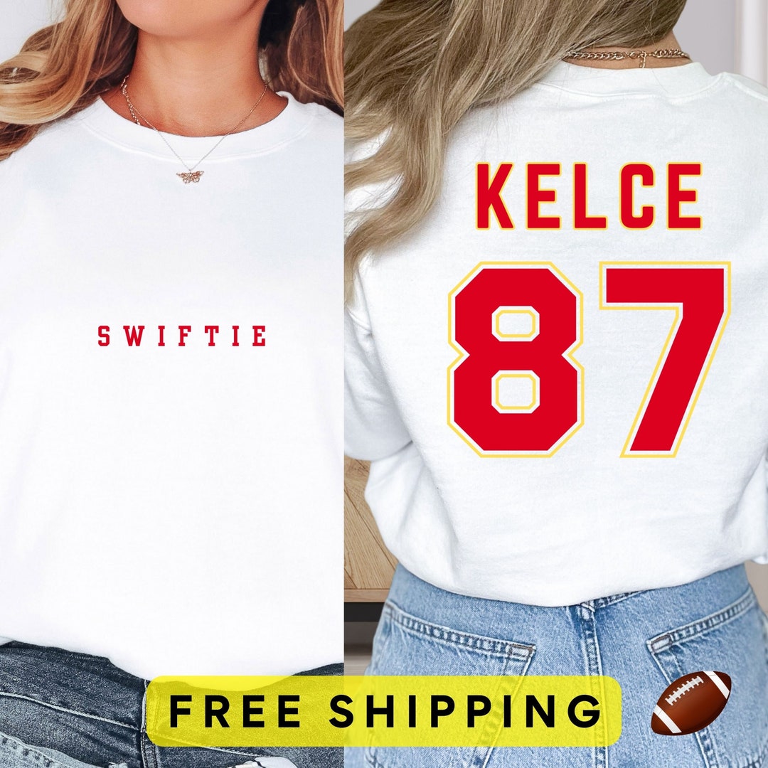 In My Chiefs Era Superbowl Shirt Travis and Taylor Swiftie Sweatshirt ...