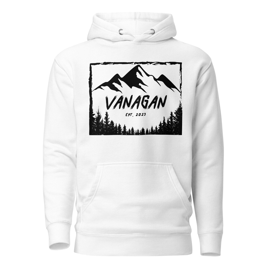 Online Exclusive Vanagan Logo Vanlife Unisex Hoodie in White - Etsy