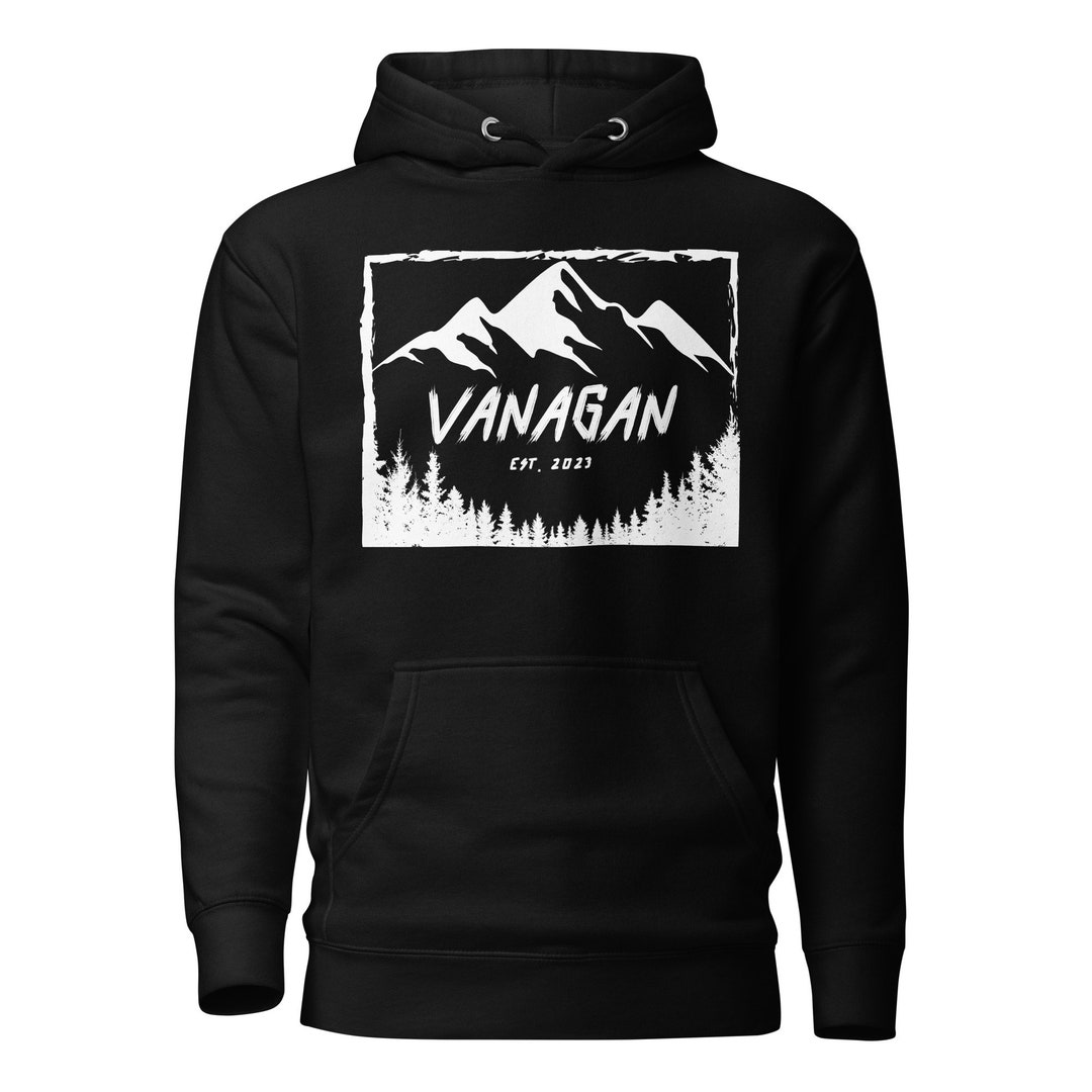 Online Exclusive Vanagan Logo Vanlife Unisex Hoodie in Black - Etsy