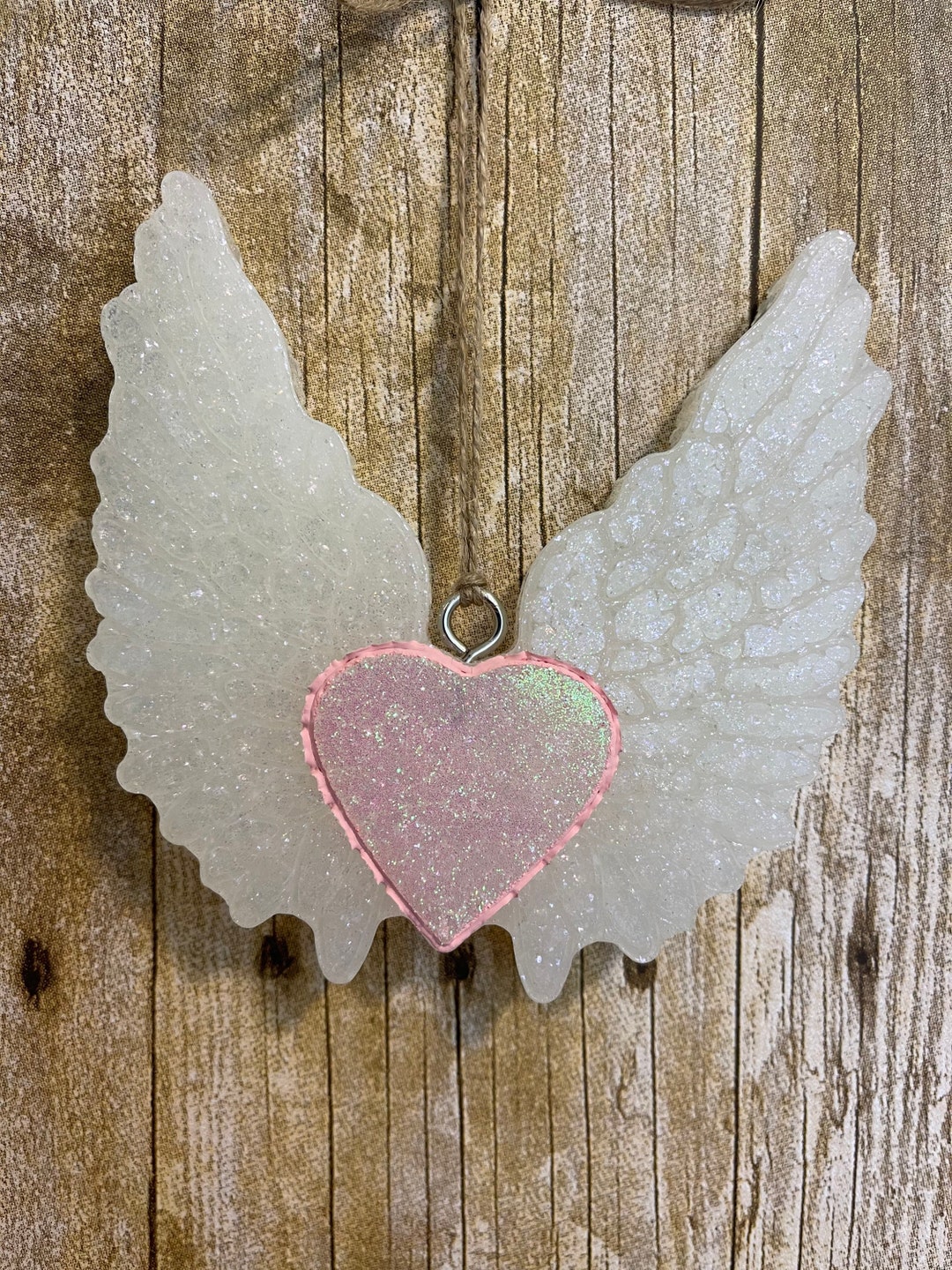 Heart With Wings Freshie - Etsy
