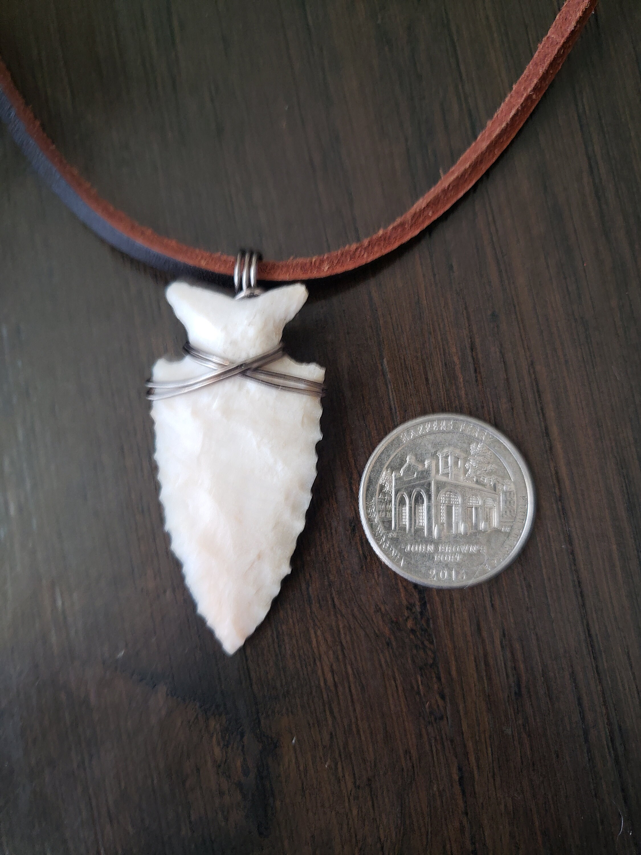Authentic Arrowhead Necklace - Etsy