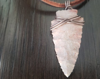 Authentic Arrowhead Necklace - Etsy