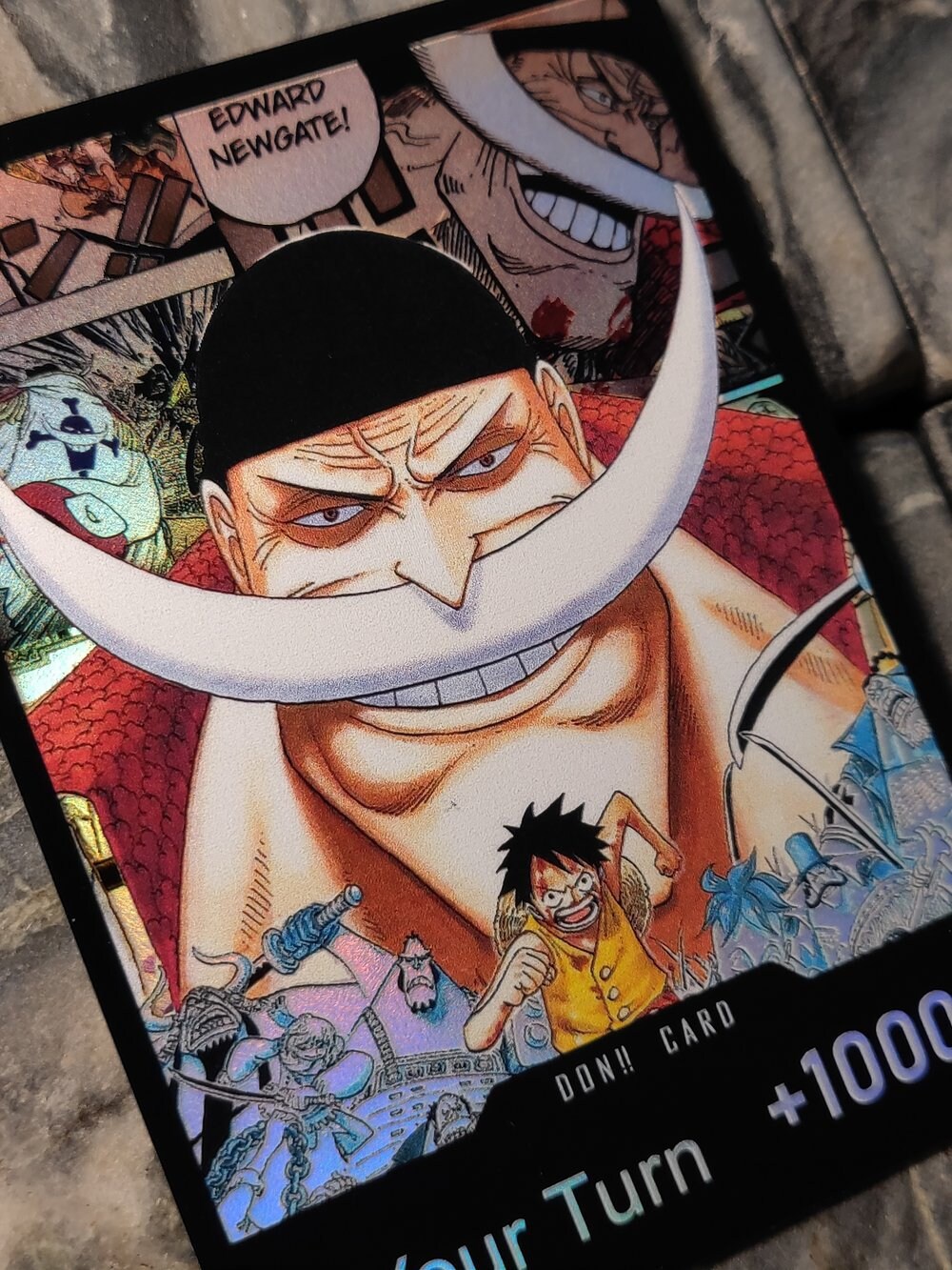 War Manga Full Art Holographic DON Card D031 - Etsy