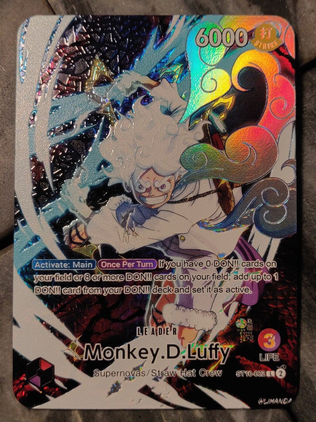 Sun Protagonist Anführer Karte Full Art Borderless Holographic - Etsy.de