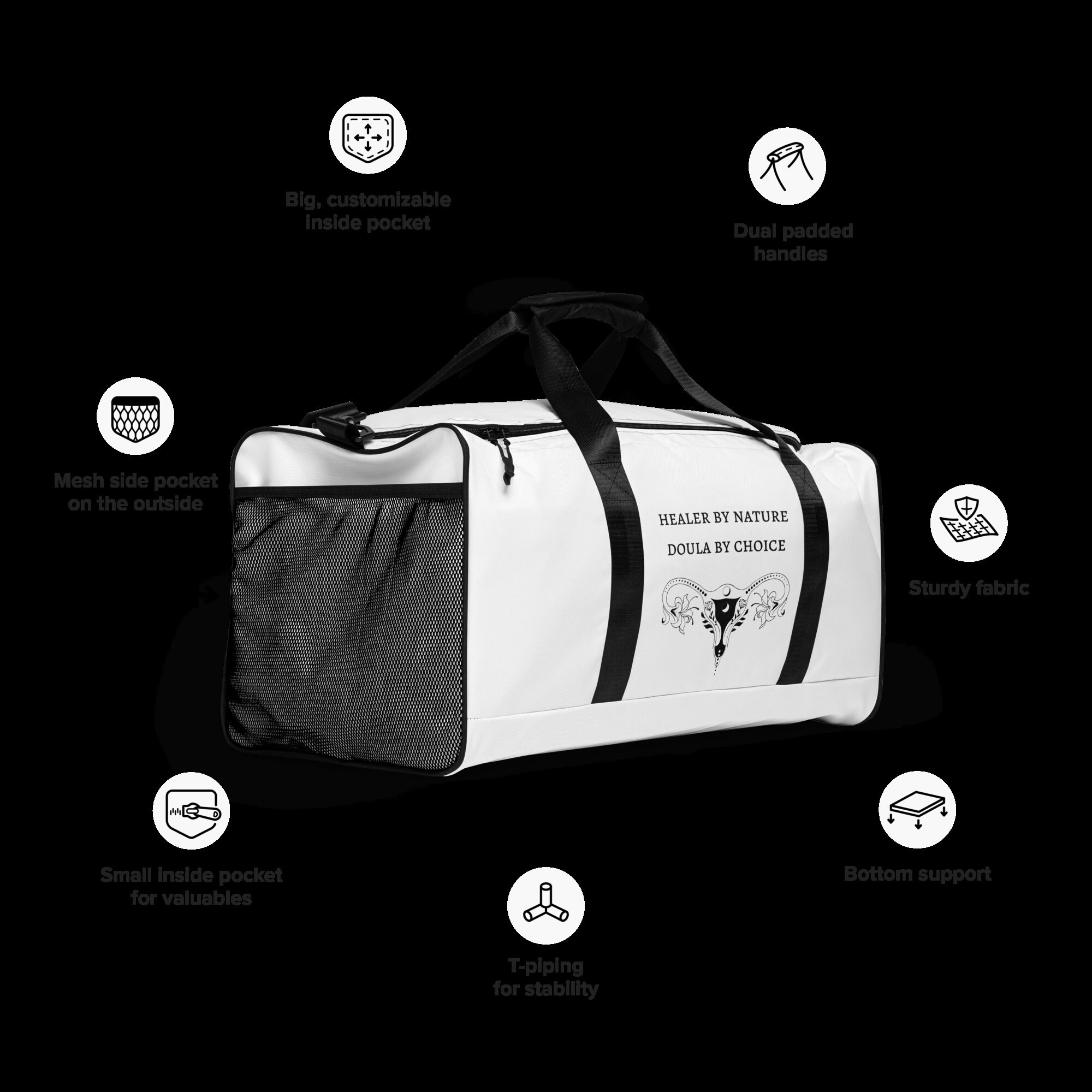 Doula Duffle Bag, Doula Gift, Midwife Gift, Maternity, Pregnancy, Doula ...