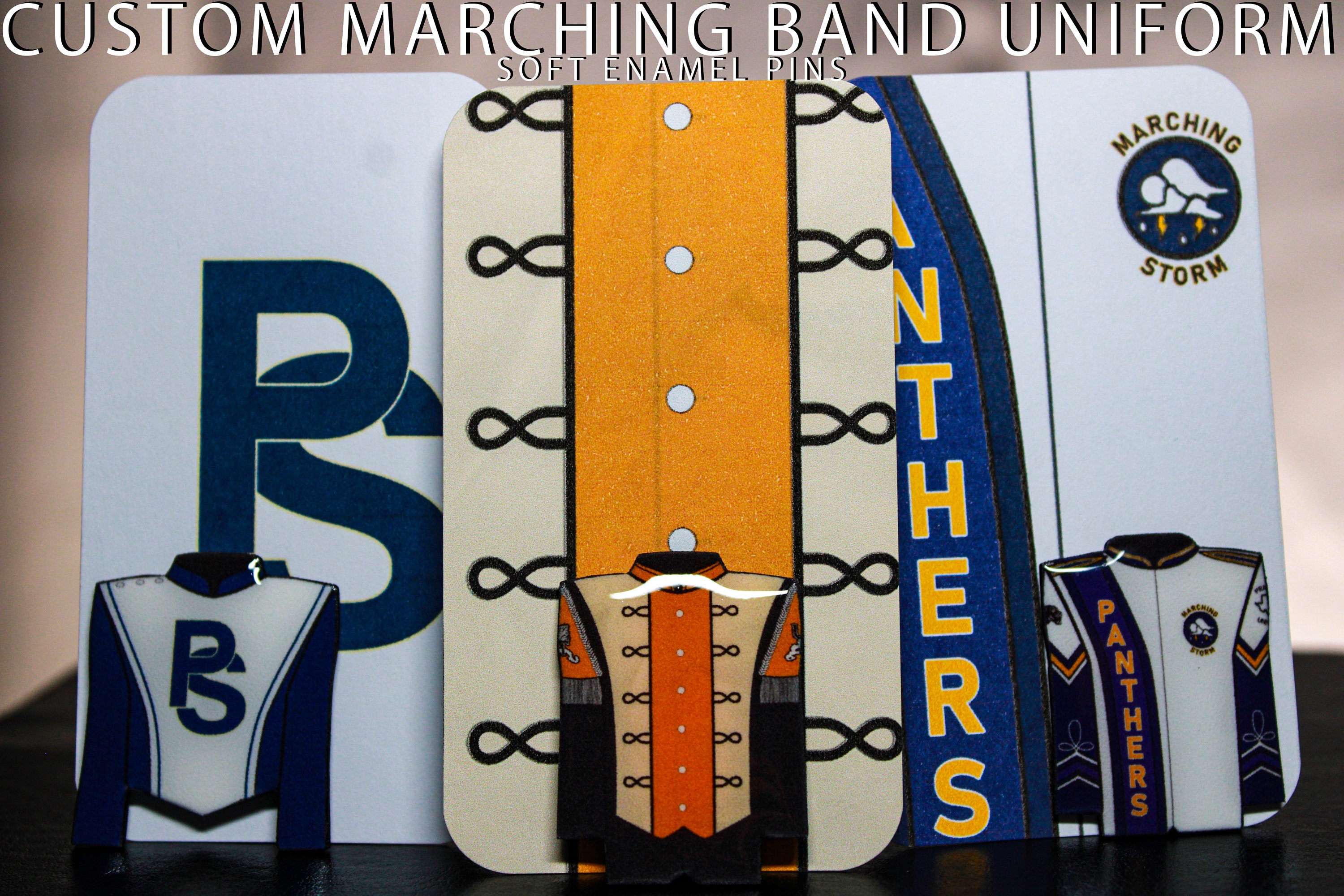 Custom Band Uniform Enamel Pin | Soft Enamel Pin Gifts | Personalized ...