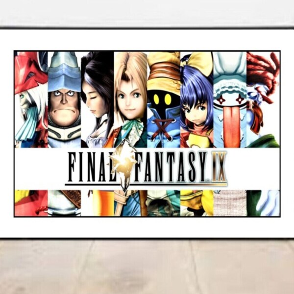 Final Fantasy Ix Poster - Etsy