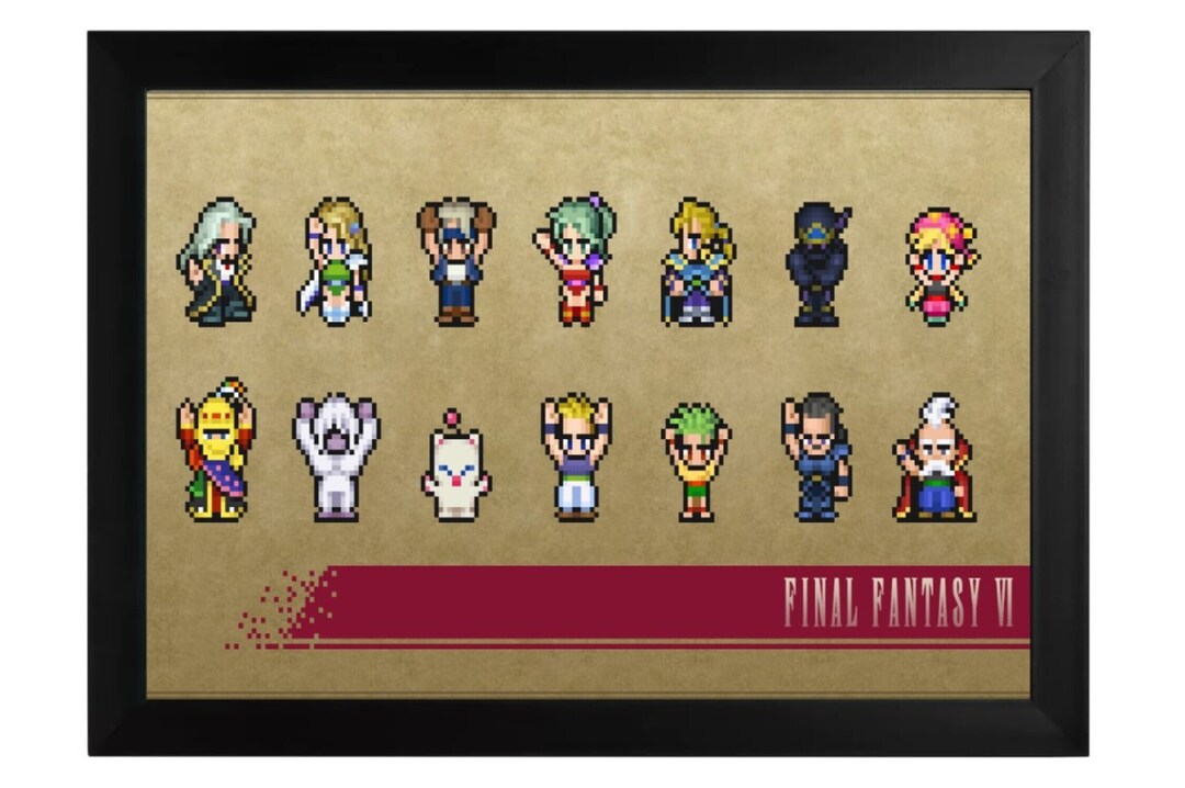 Final Fantasy VI Poster FF6 Characters Multiple Sizes - Etsy