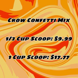 Crow Confetti Scoop / Witch’s Brew / Trinkets / Altar Oddities / Crystals / Goblincore / Fairy ...