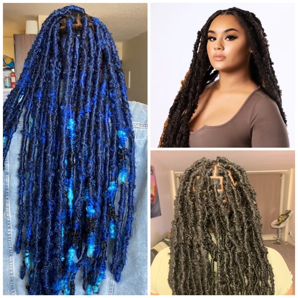 Butterfly Locs - Etsy