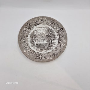17 Cm Castle Plate Made by English Ironstone Tableware - Etsy