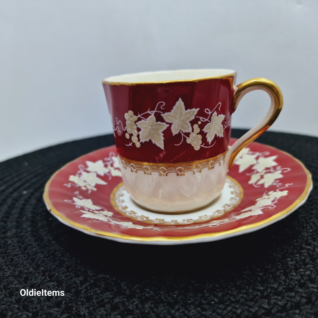 Sutherland Bone China England Staffordshire 4 Oz Cup and 13 Cm Saucer ...