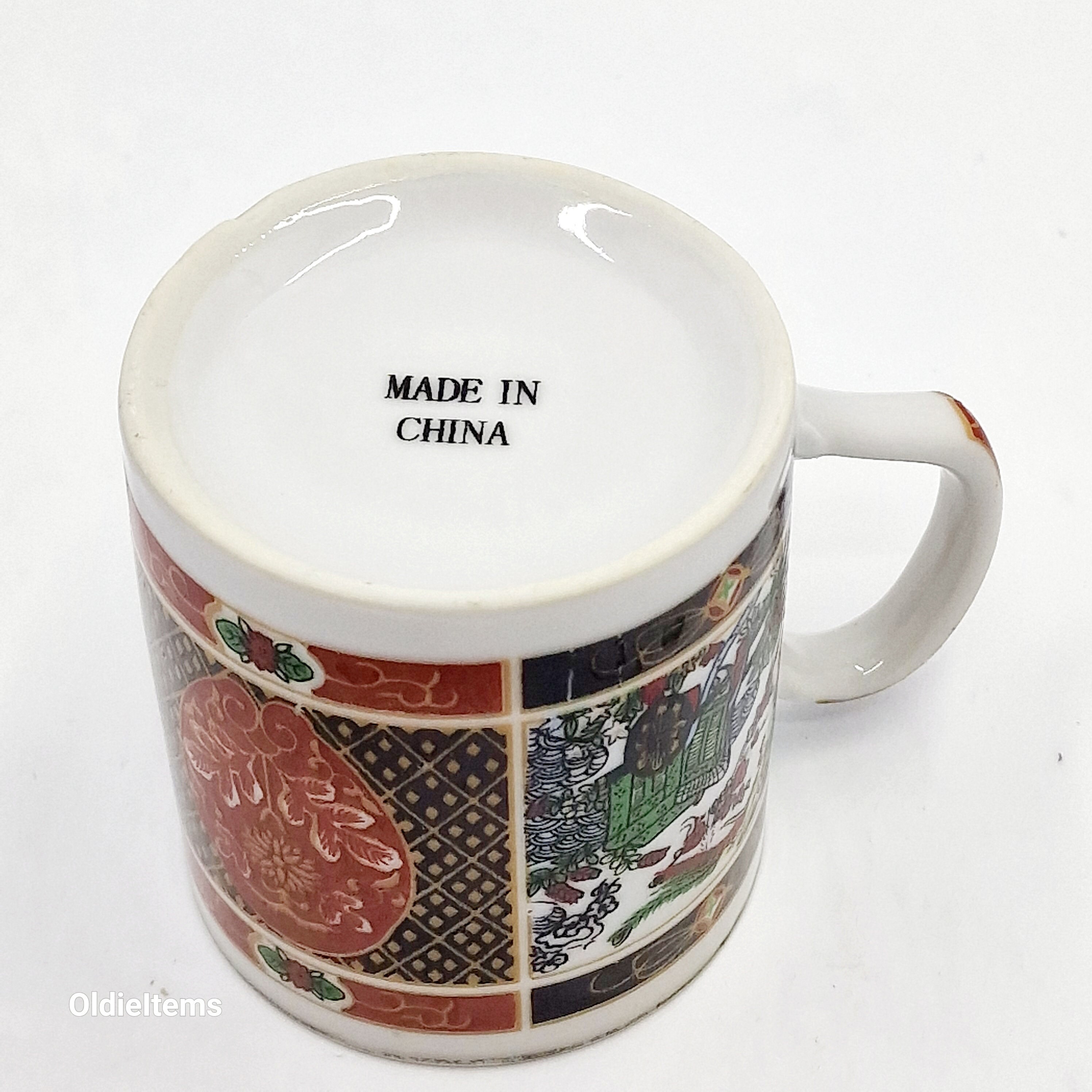 Vintage Chinese Imari Design, Tea Coffee Cup, Without Saucer, 5 Oz ...