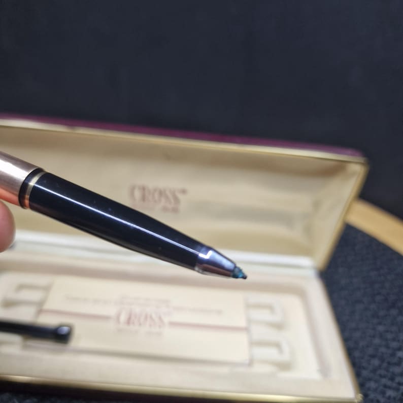 Vintage Cross Century II Rollerball Pen: 14K Rose Gold Filled, USA Made ...