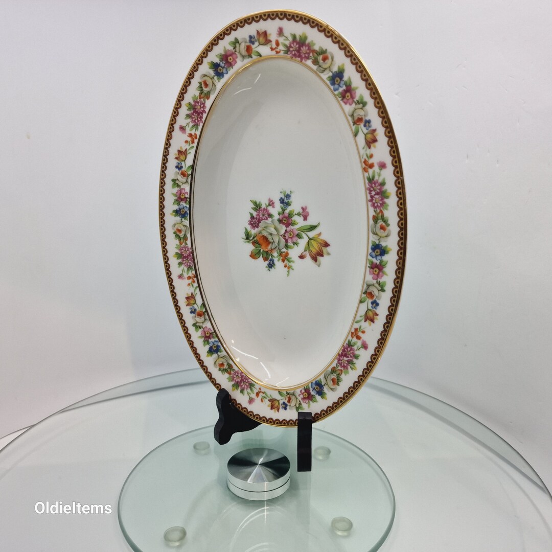 Vintage Raynaud & Co. Limoges France 23 Cm X 16 Cm, Oval Dishvwith ...