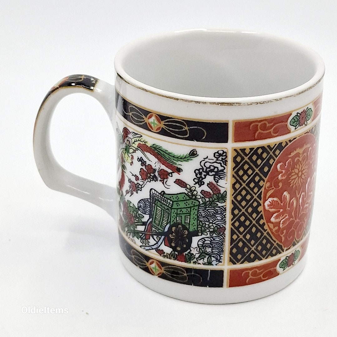 Vintage Chinese Imari Design, Tea Coffee Cup, Without Saucer, 5 Oz ...