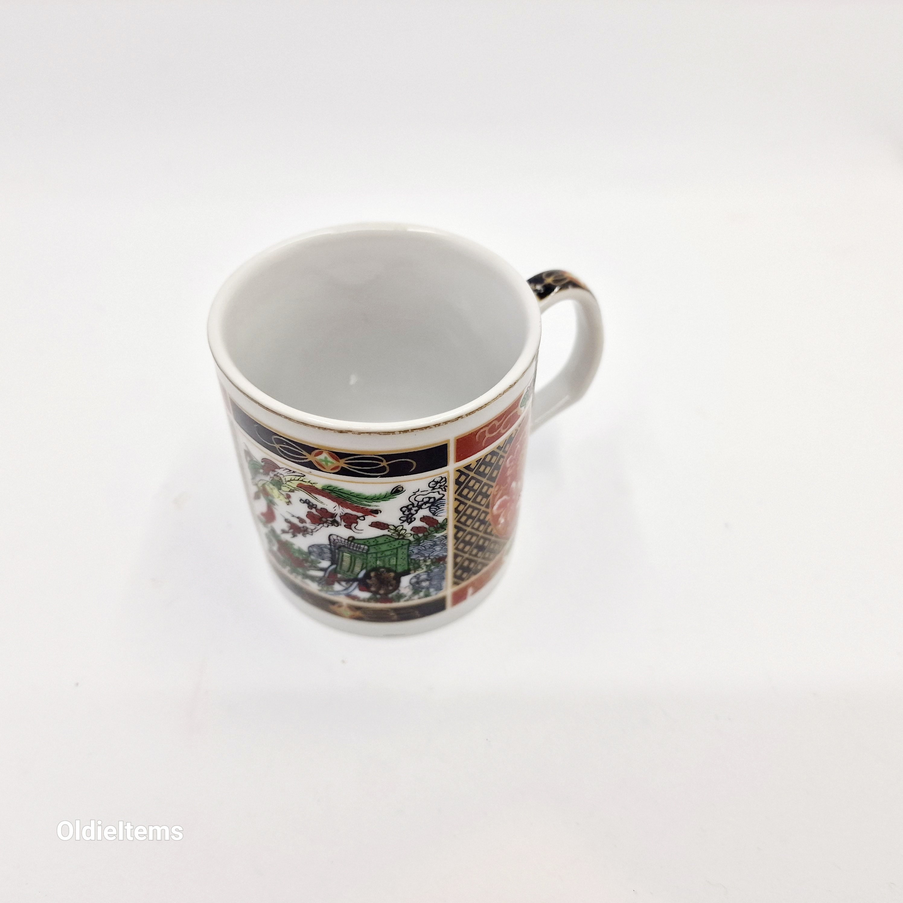Vintage Chinese Imari Design Tea Coffee Cup Without Saucer - Etsy