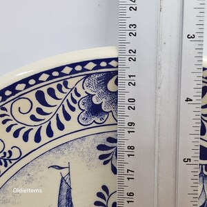 Vintage Delft Blue Set of 3 Kids Pattern Plates, Price per Set or per ...