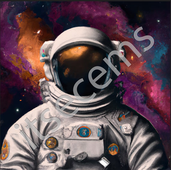 Astronaut Self Portrait