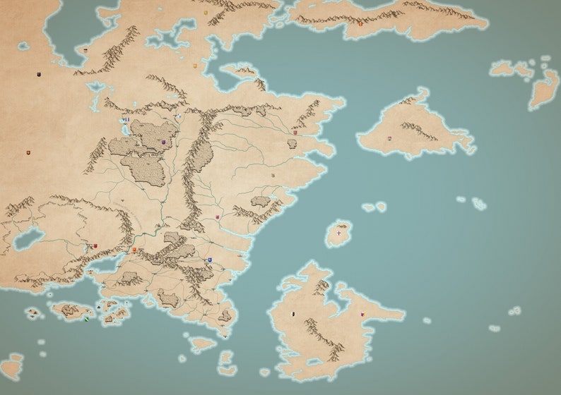 Commission - Dungeons and Dragons Maps, TTRPG Maps, Custom Maps - Etsy