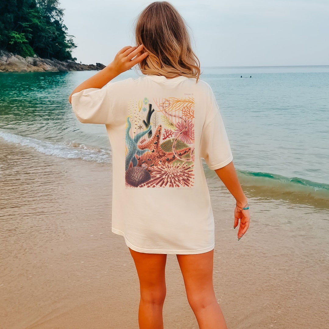 Vintage Great Barrier Reef Tshirt Comfort Colors Cotton Aesthetic Shirt ...