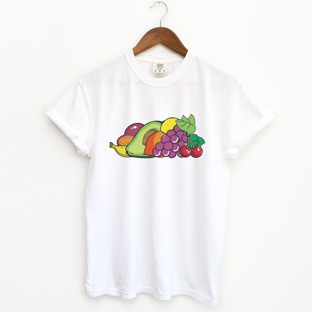 Vintage 70s Fruits T-shirt, Sweet Fruits Tshirt, Fresh Fruit ...