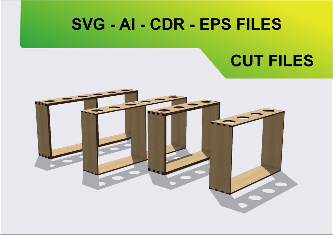 Test Tube Holder Laser Cut Design - Etsy
