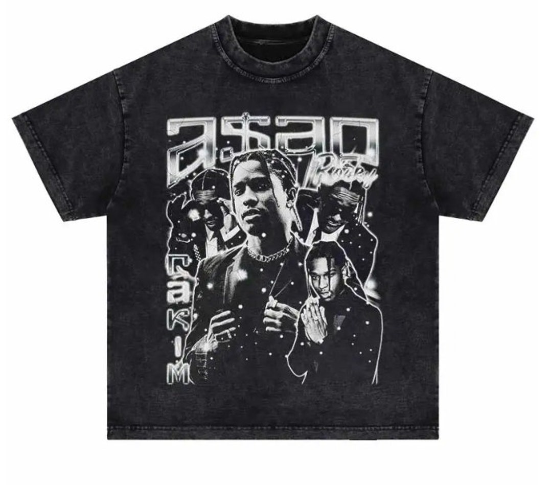 ASAP ROCKY Flocko T-SHIRT Rap Vintage Tee Merch Shirt Gunna Drake ...