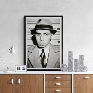 Mug Shot Poster Size Prints of Frank Sinatra, Large Print or Canvas ...