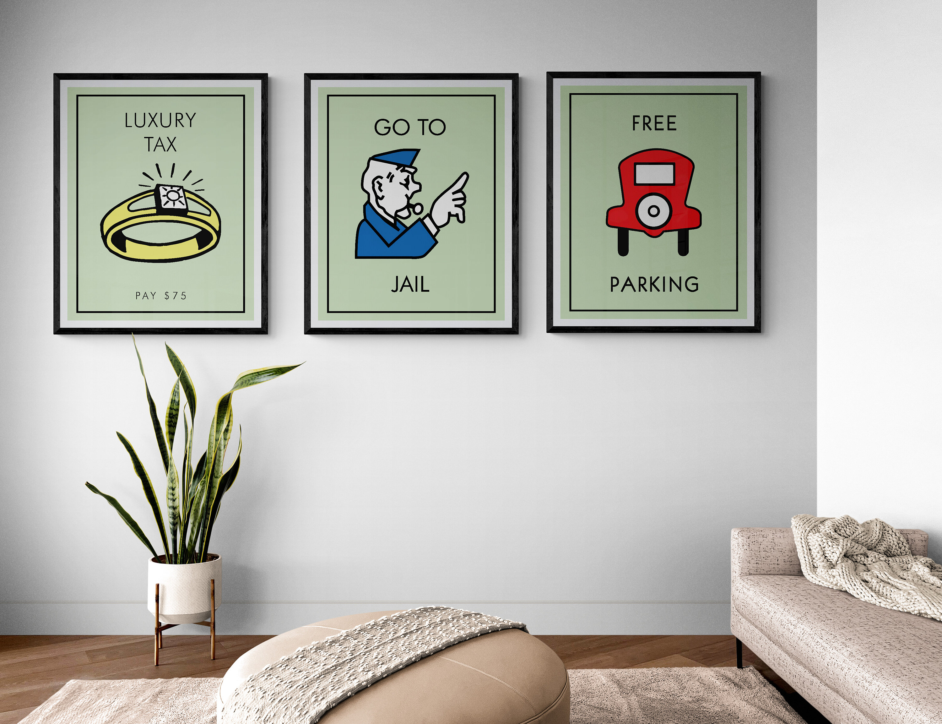 Monopoly Wall Art Canvas at Jorja Brynn blog