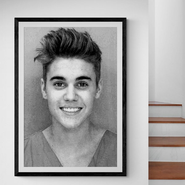 Justin Bieber Poster - Etsy
