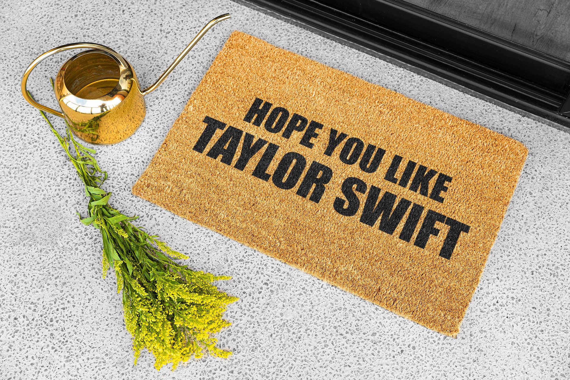 Hope You Like Taylor Swift Taylors Version Door Mat Etsy