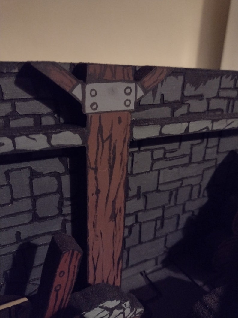 Darkest Dungeon Wooden Diorama Bone Captain in Ruins - Etsy UK