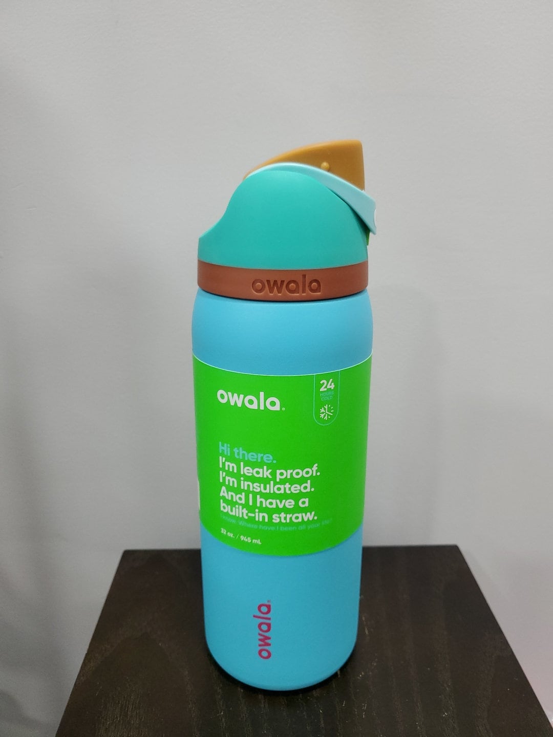 Owala Freesip Stainless Steel Water Bottle / 32oz / Color: Palm Springs ...