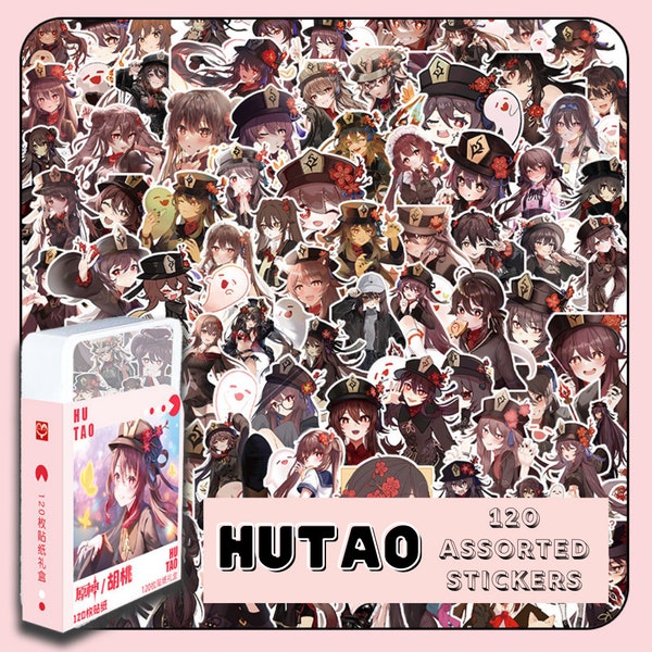Genshin Hutao Sticker - Etsy