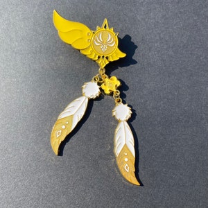 Genshin Impact Abyss Mage Pins, Genshin Impact Elemental Pins, Genshin ...