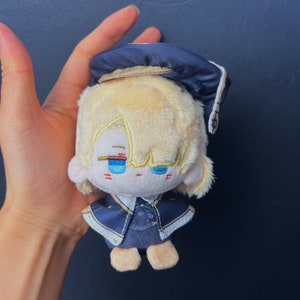 Genshin Impact Freminet Plushies Keychain, Cute Handmade Genshin Impact ...