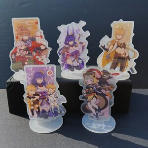 Genshin Impact Chibi Acrylic Stands, Genshin Impact Cute Standee ...