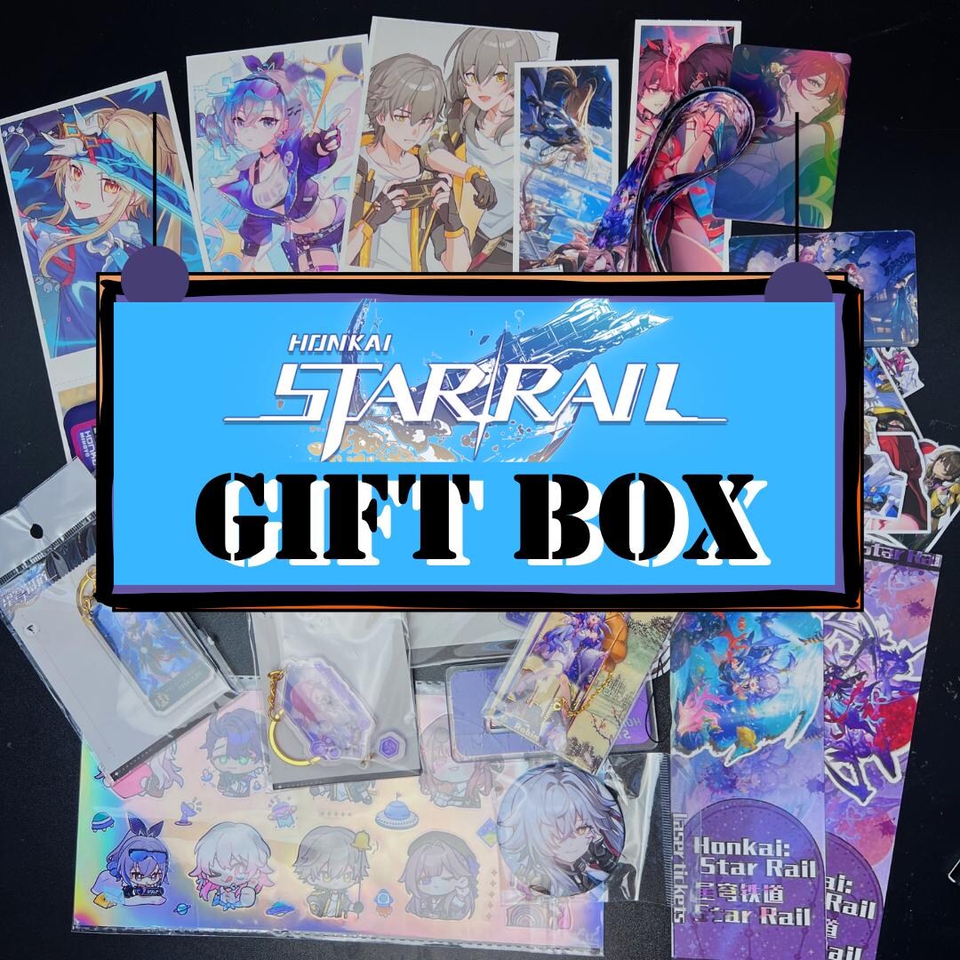 Honkai Star Rail GIFT BAG, Honkai Impact GIFT Box, Honkai Gift, Star ...