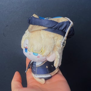 Genshin Impact Freminet Plushies Keychain, Cute Handmade Genshin Impact ...