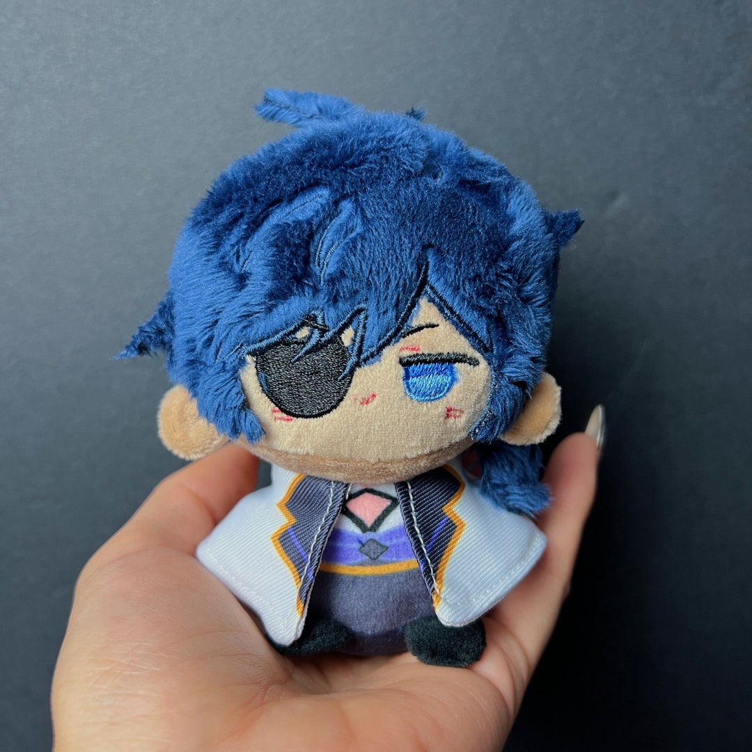 Genshin Impact Kaeya Plushies Keychain, Cute Handmade Genshin Impact ...