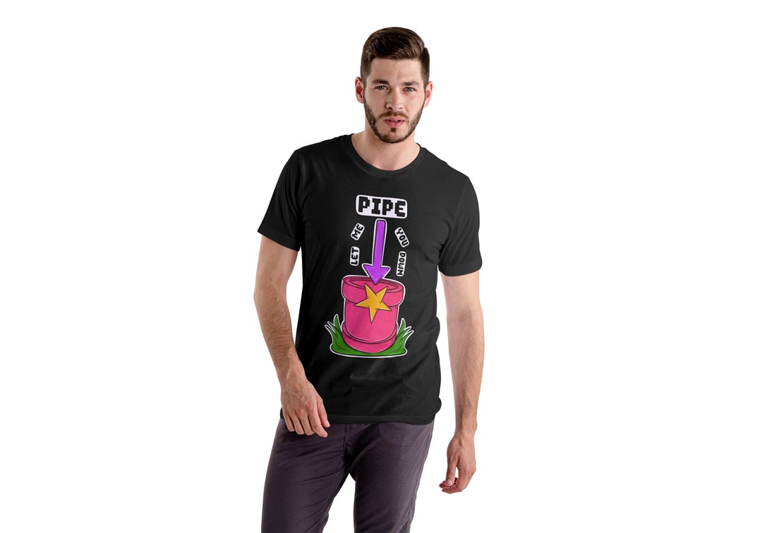 Let Me Pipe You Down T-shirt | Graphic Tee | Hand-drawn Design - Etsy