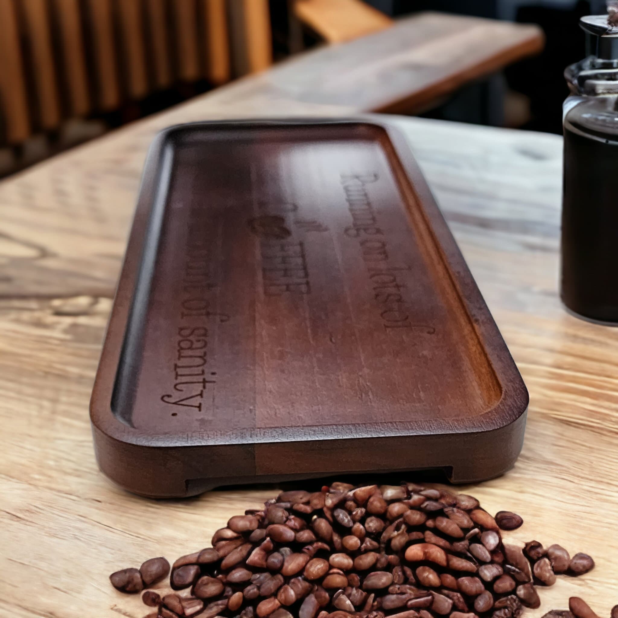 Acacia Coffee Tray Coffee Table Tray Coffee Bar Decor - Etsy